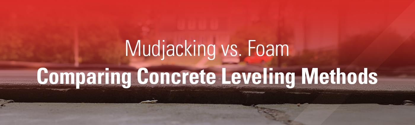 Mudjacking vs. Foam - Concrete Leveling with Polyurethane Foam